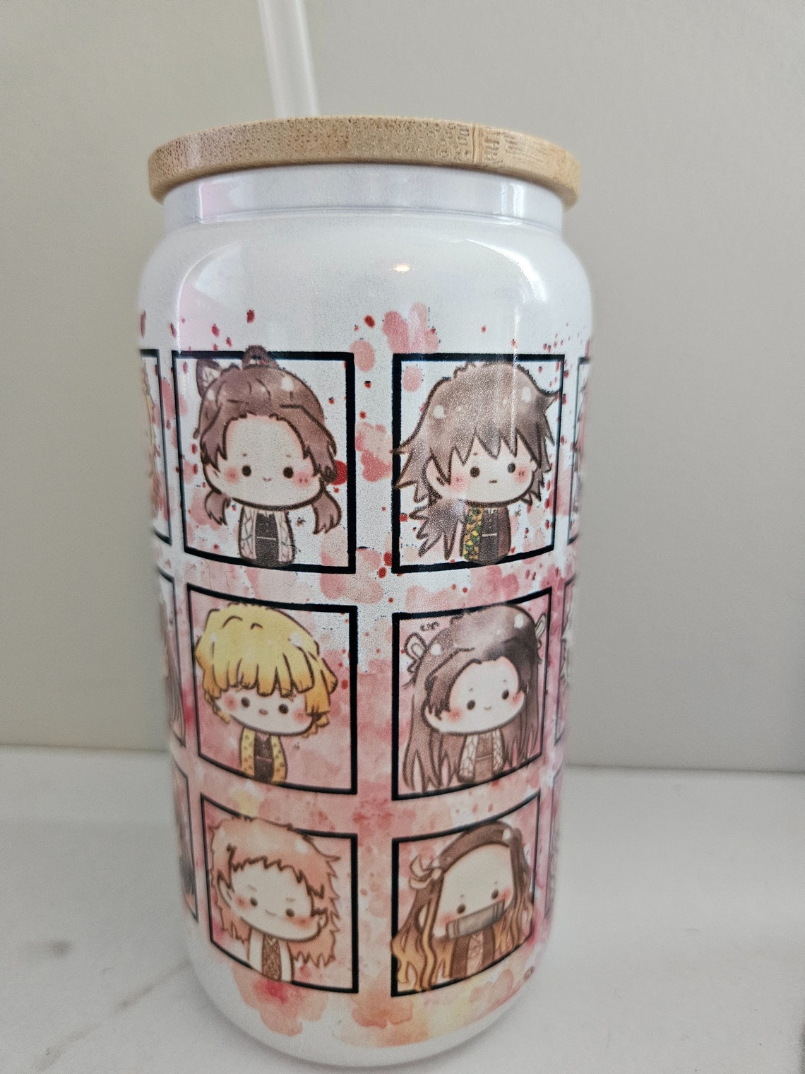 Demon Slayer- Glass Wrap PNG- Digital Print- Anime Wrap PNG - Etsy