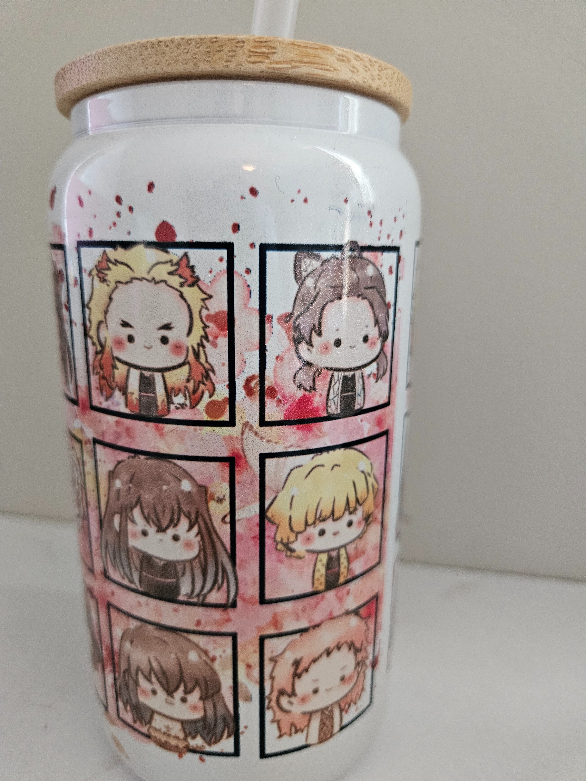 Demon Slayer- Glass Wrap PNG- Digital Print- Anime Wrap PNG - Etsy