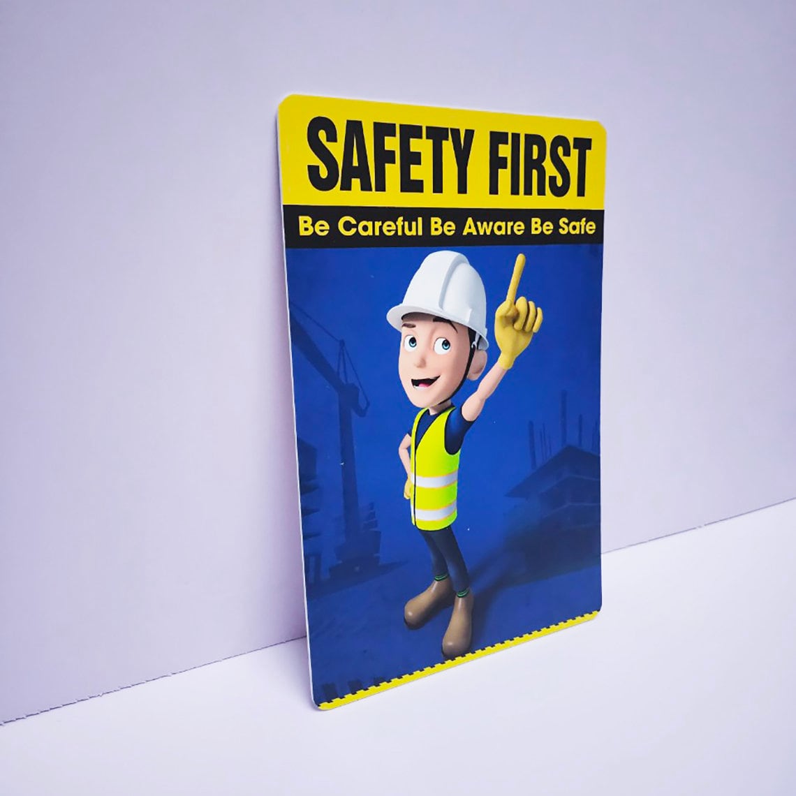 Safety First Poster Signal - Etsy