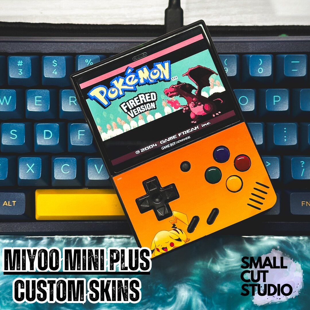 Miyoo Mini Plus Custom Skin pikachu & Charizard - Etsy Australia