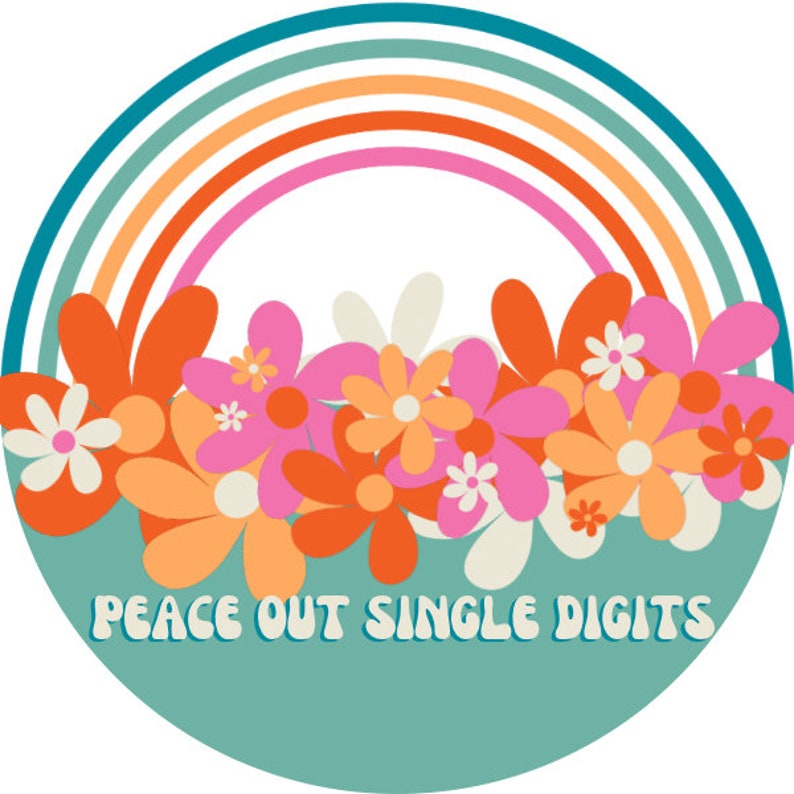 Peace Out Single Digits Birthday Bundle - Etsy