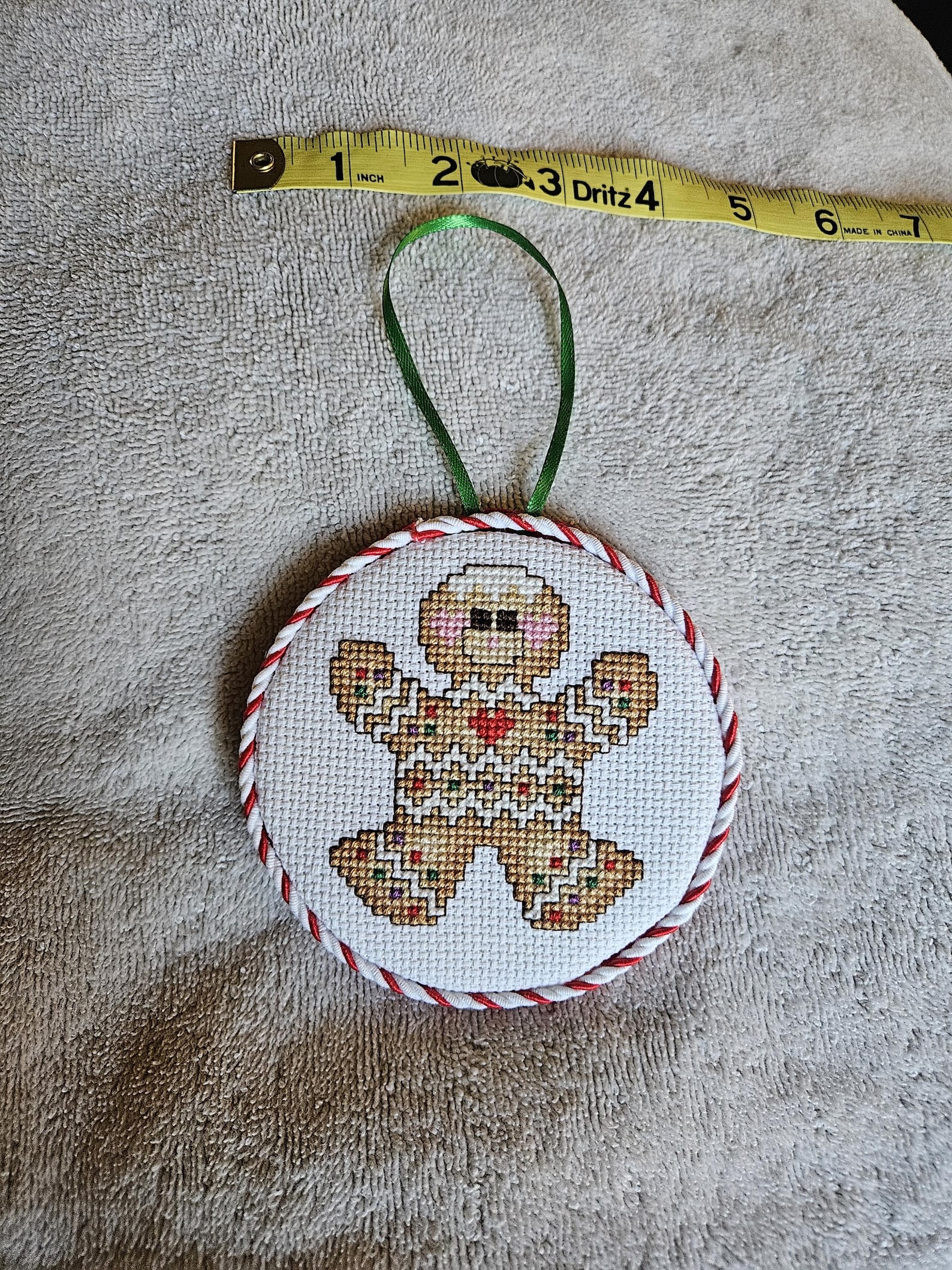 Gingerbread Man Christmas Ornament - Etsy