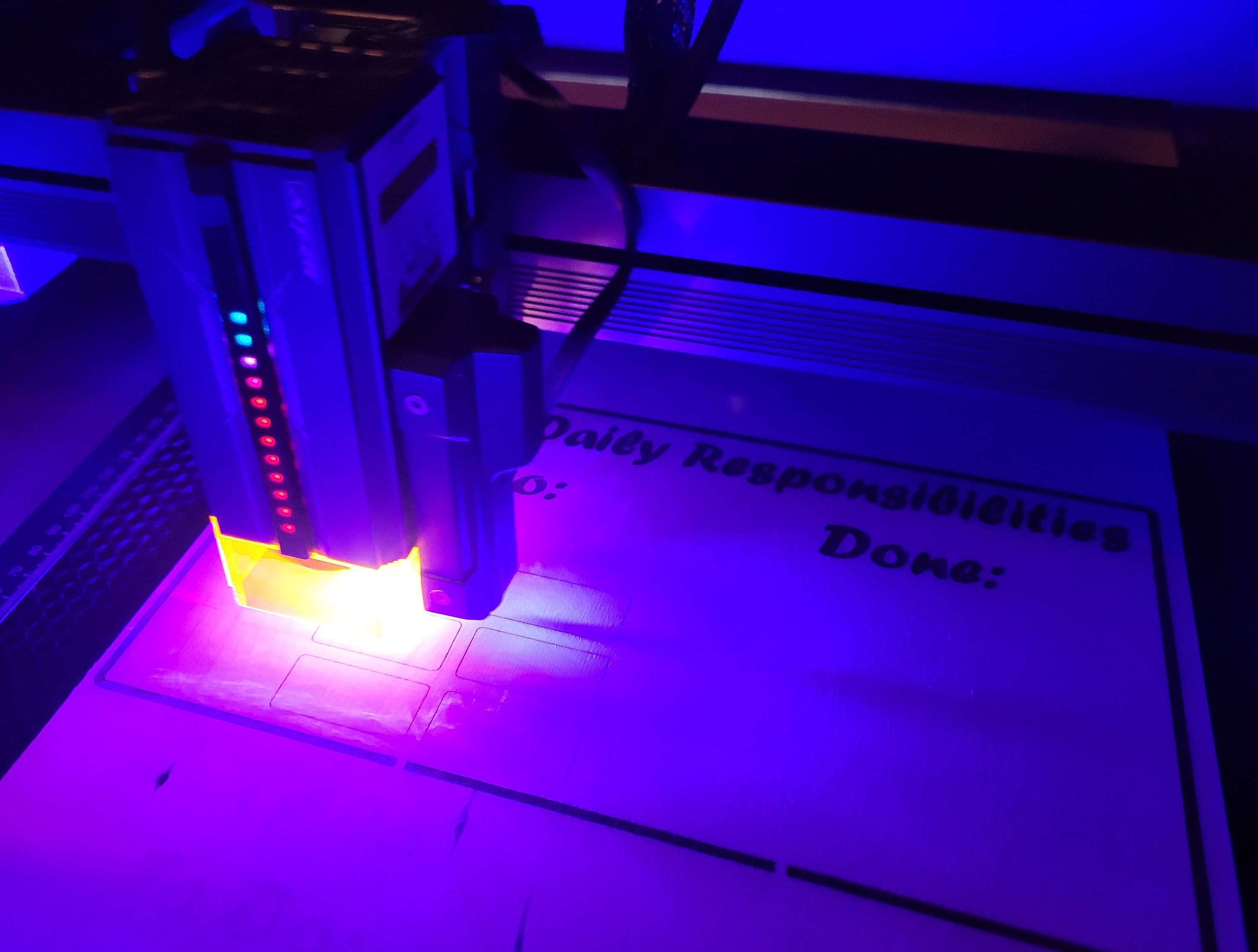 Homeschool / Homework Chart Custom School Subjects Chart for Kids - Etsy