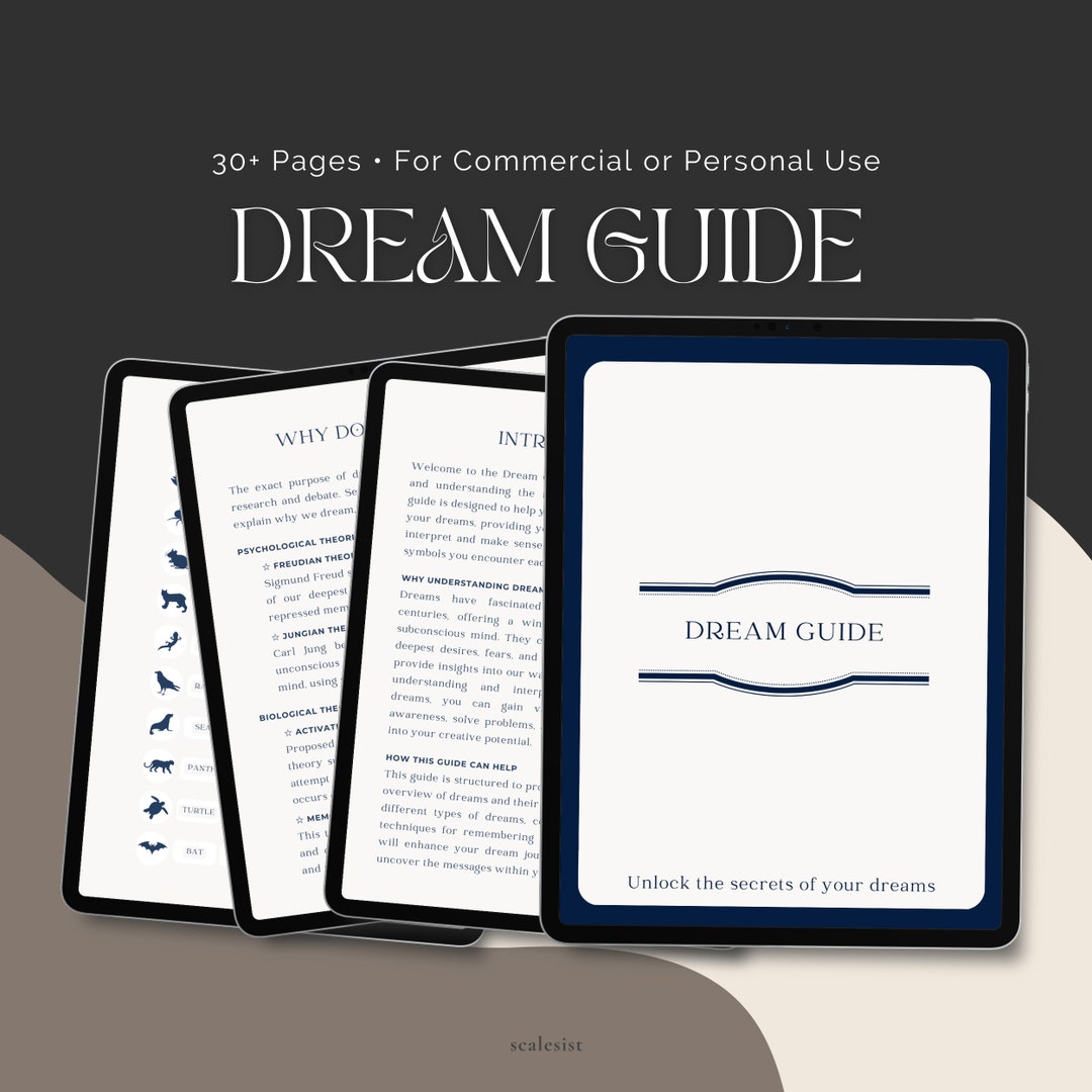 Dream Guide and Dream Interpretation Dream Symbols Analysis Shadow Work ...