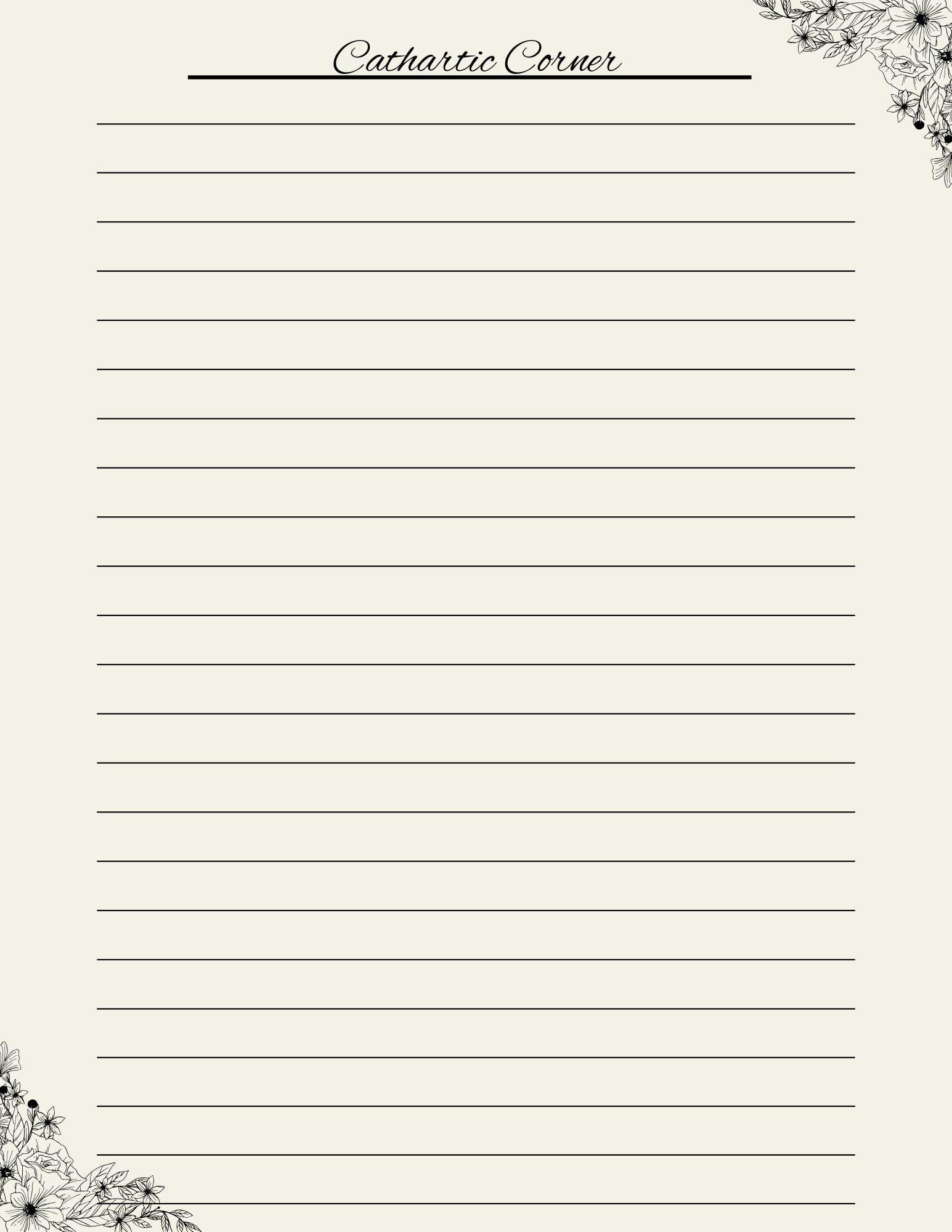 Crash Out Journal- Printable Guided Journal Pages - Etsy