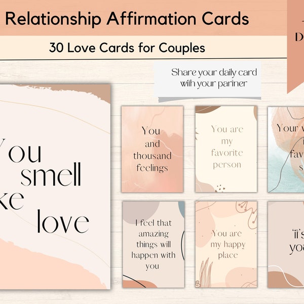 Relationship Cards - Etsy