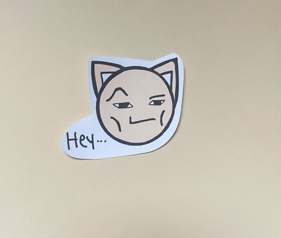 Chad Face Hey Cat - Etsy