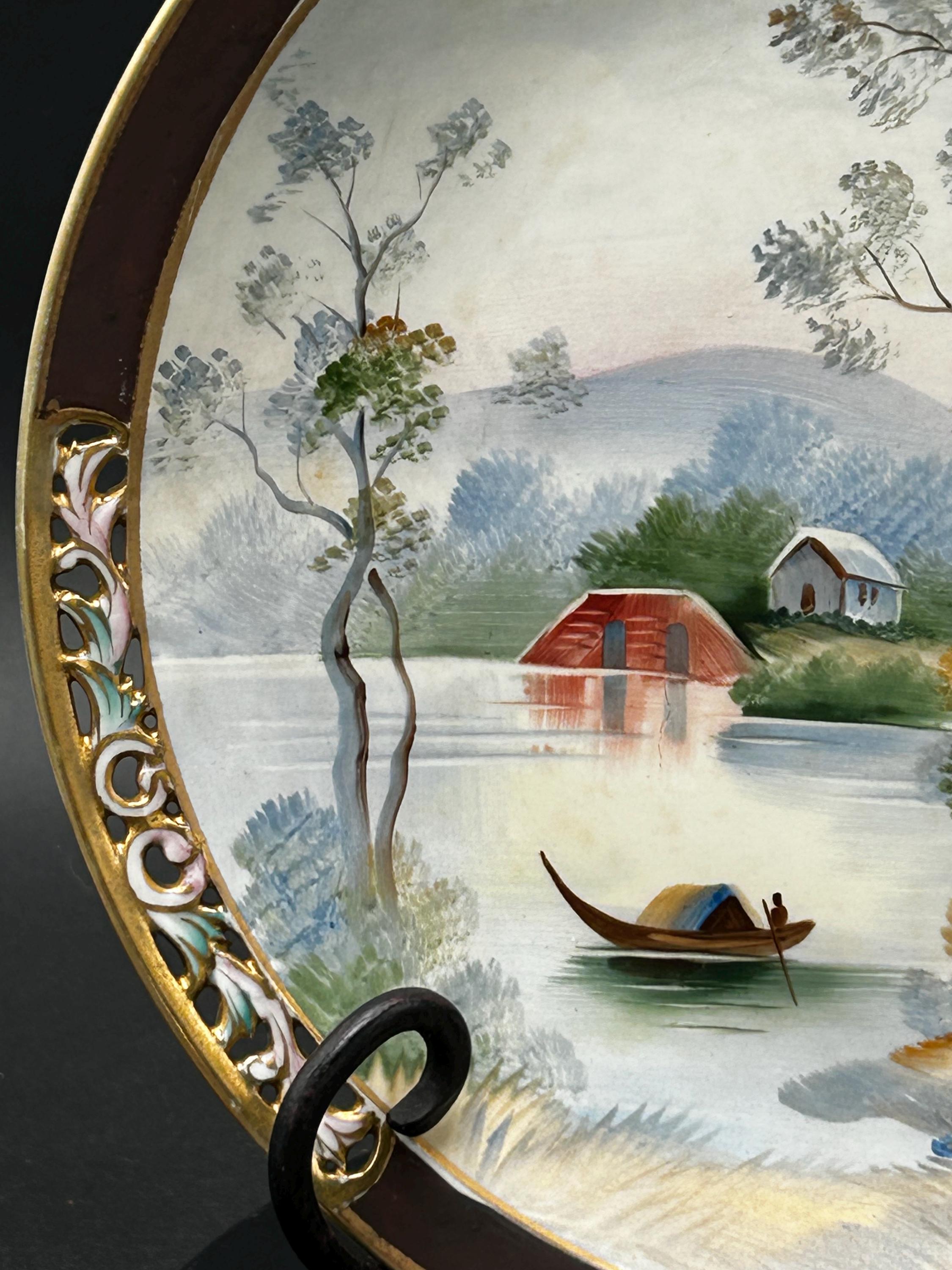 Vintage Hand Painted & Signed Plates - Etsy