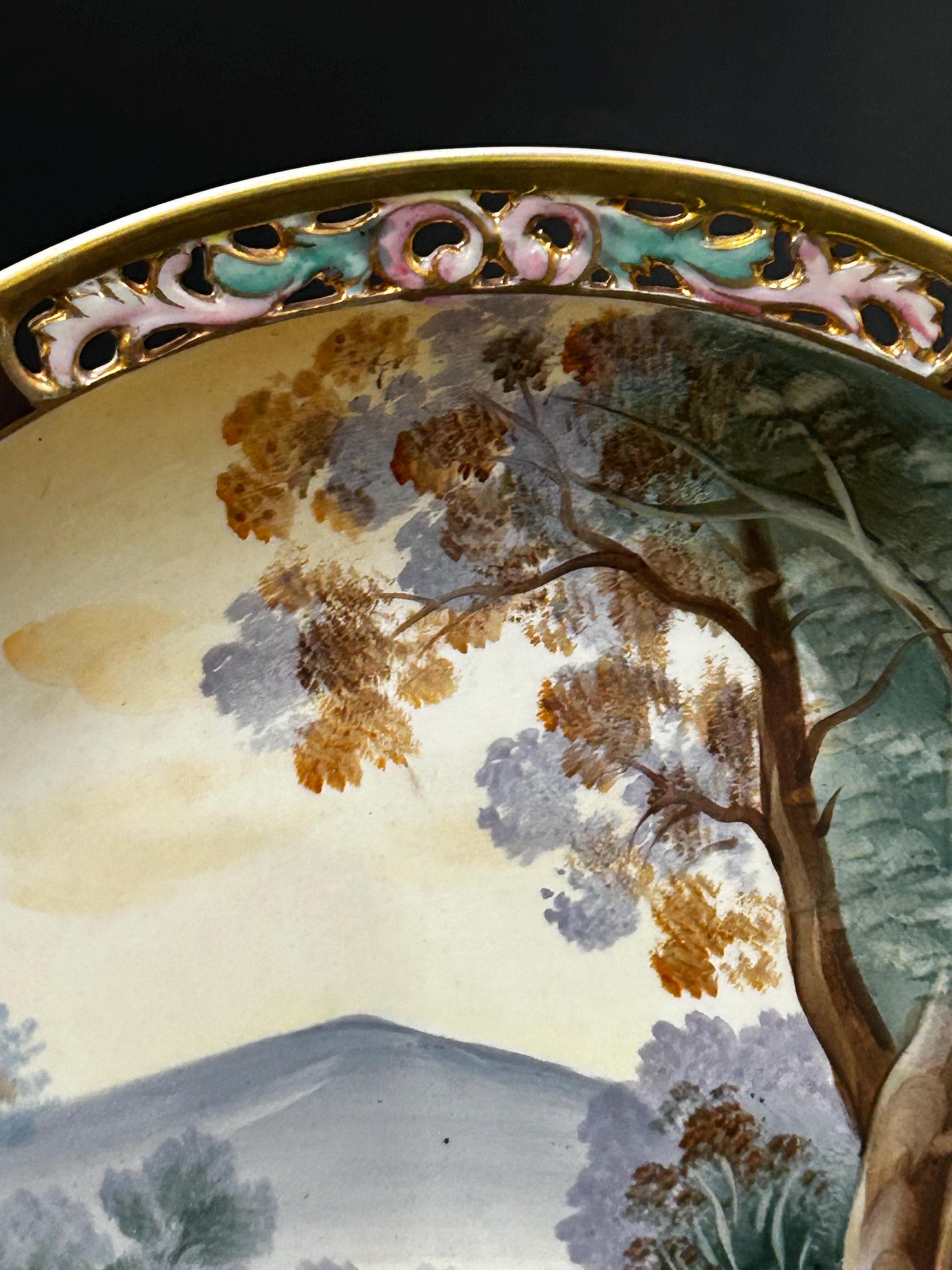 Vintage Hand Painted & Signed Plates - Etsy