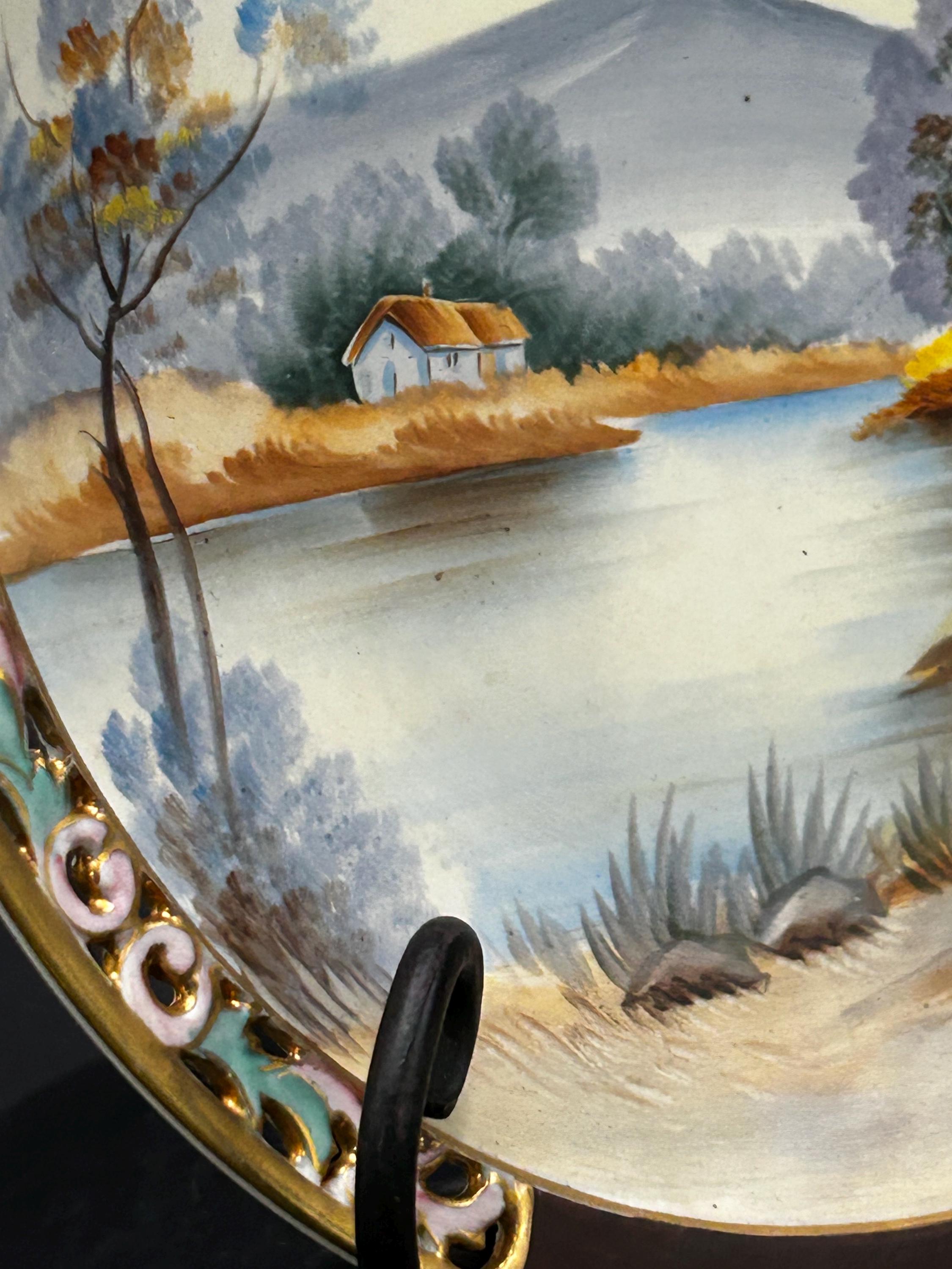 Vintage Hand Painted & Signed Plates - Etsy