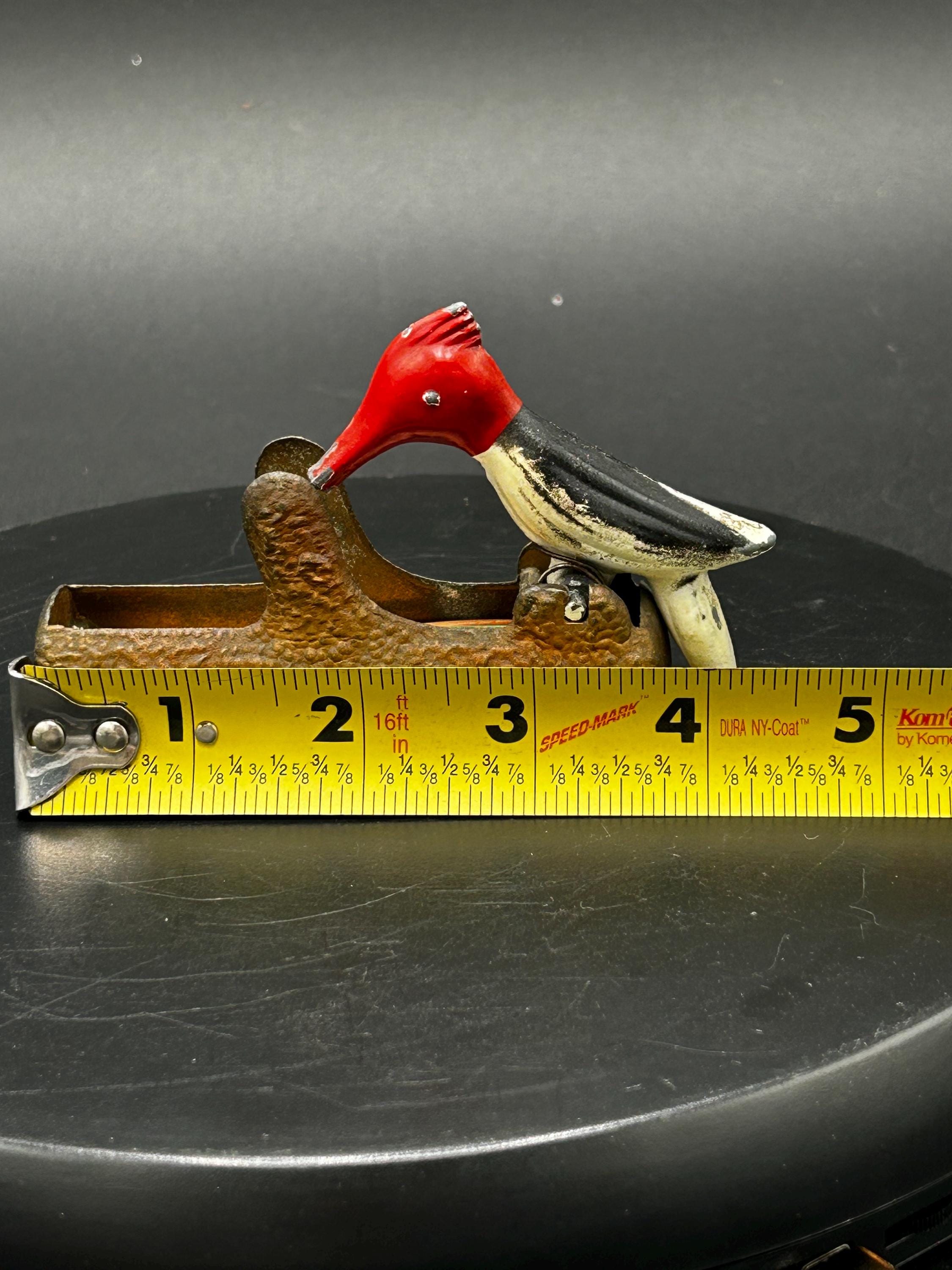 Vintage Woodpecker Toothpick Dispenser - Etsy