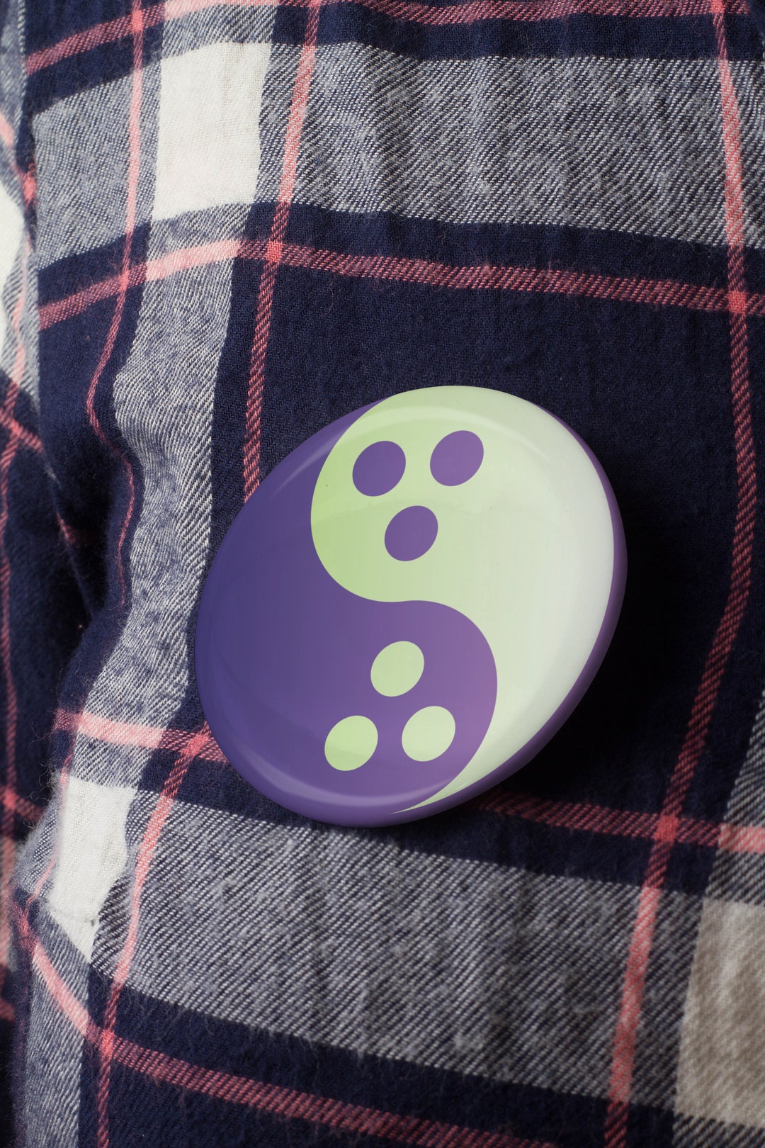 Dudeism Symbol Custom Pin Button | Dudeist Emblem | Custom Art ...