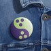 Dudeism Symbol Pin Button | Lightweight Durable Emblem - Etsy