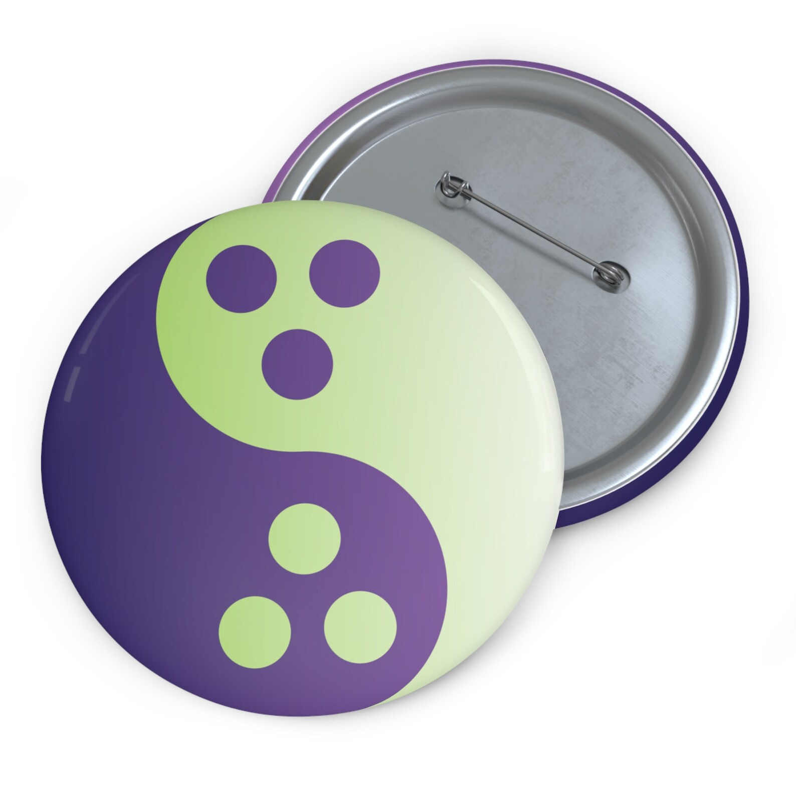 Dudeism Symbol Pin Button | Lightweight Durable Emblem - Etsy