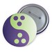 Dudeism Symbol Pin Button | Lightweight Durable Emblem - Etsy