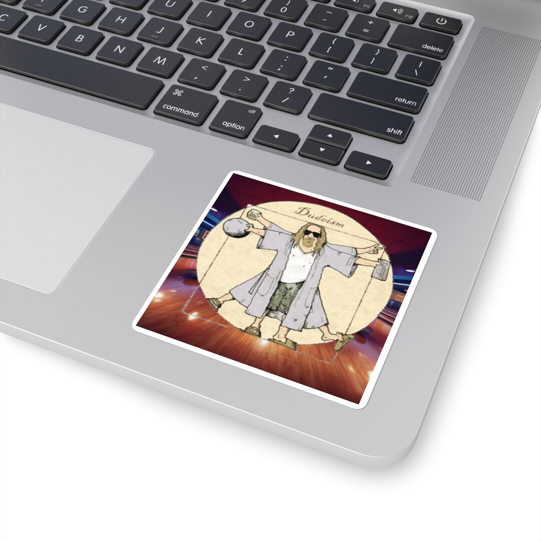 Dudeism Square Stickers | Dude Sticker | the Big Lebowski | Bowling ...