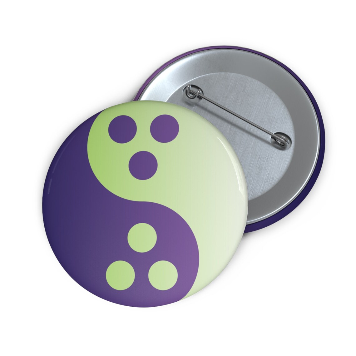 Dudeism Symbol Pin Button | Lightweight Durable Emblem - Etsy