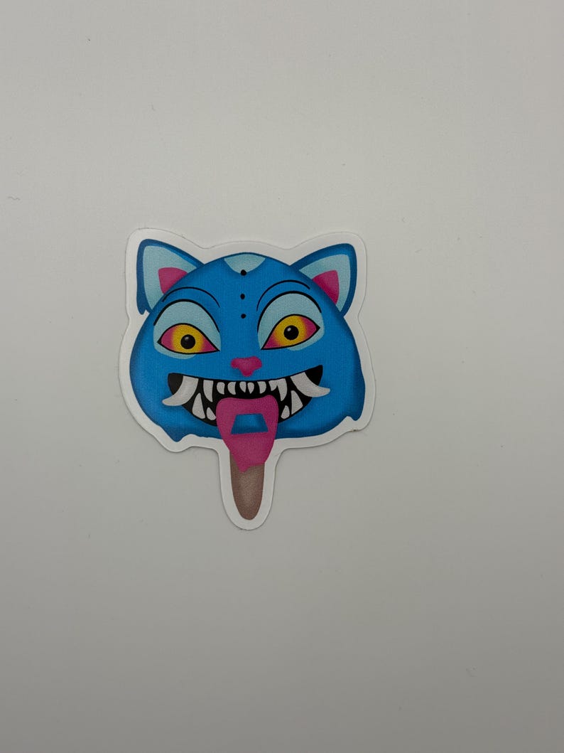 Kpop Demon Hunters KDH Derpy the Tiger Sticker - Etsy