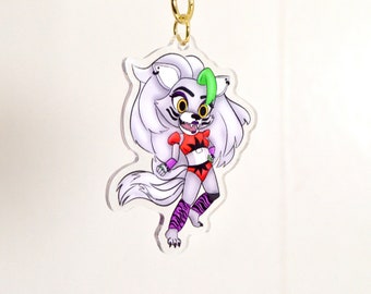 FNAF Security Breach Popsicle Acrylic Keychain - Etsy