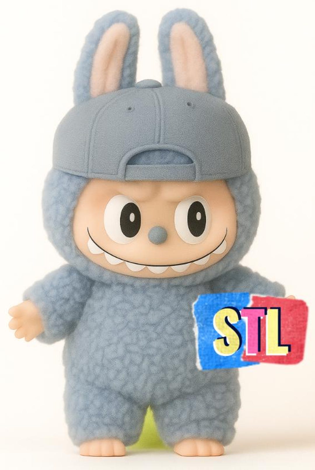 Labubu Baseball Cap - STL Digital File for 3D Printing, Printable Toy ...