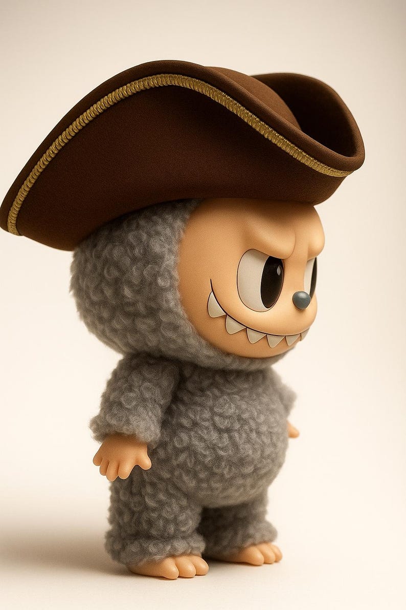 Labubu Cowboy Hat - STL Digital File for 3D Printing, Printable Toy ...