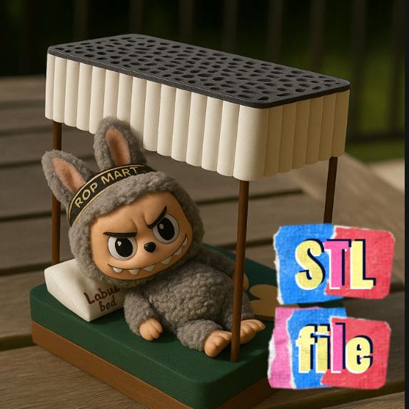 Bed for Labubu - Etsy