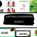 Printable Back to School Ladybug Themed Classroom Decor Bundle ...