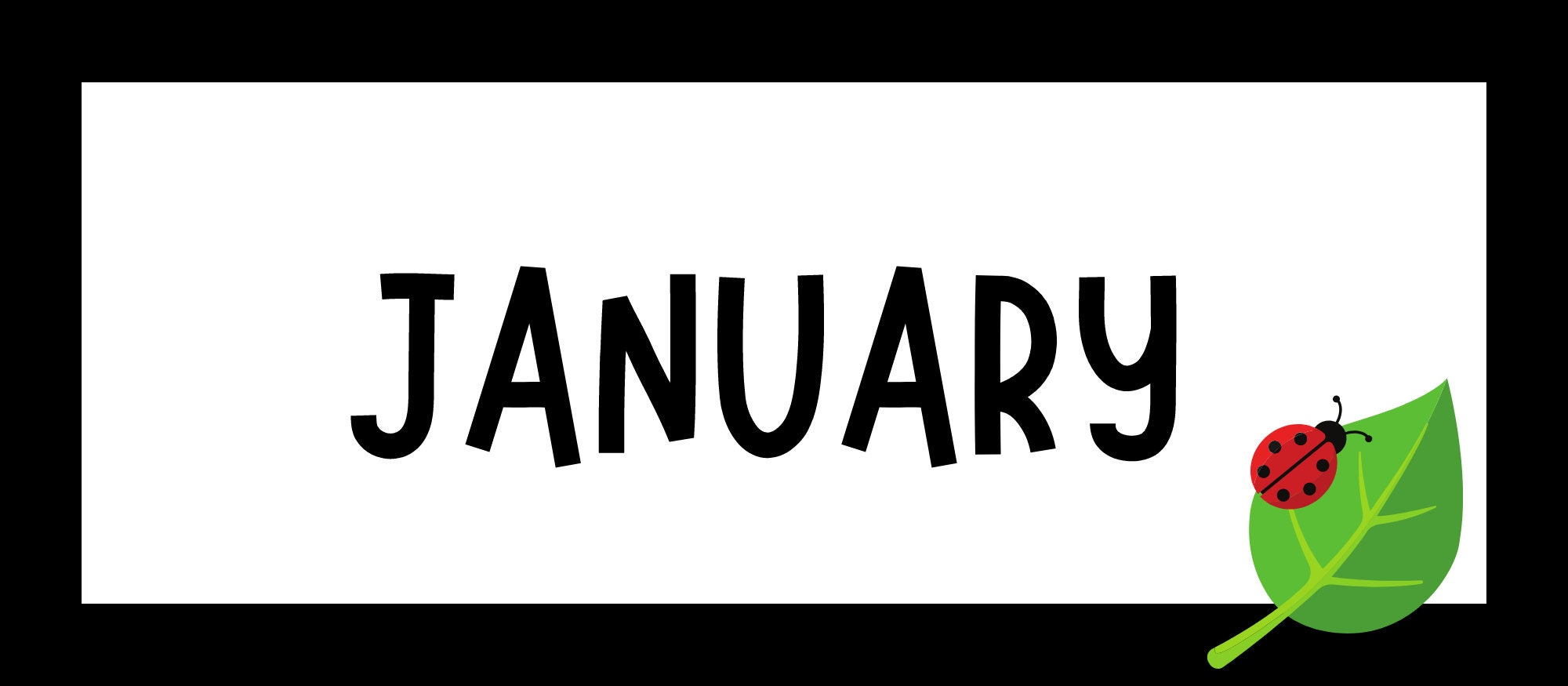 Printable Back to School Ladybug Themed Classroom Decor Bundle ...