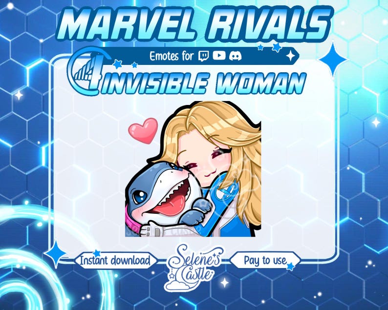 Jeff Hug Invisible Woman Emote for Twitch and Discord | Cute Jeff the ...