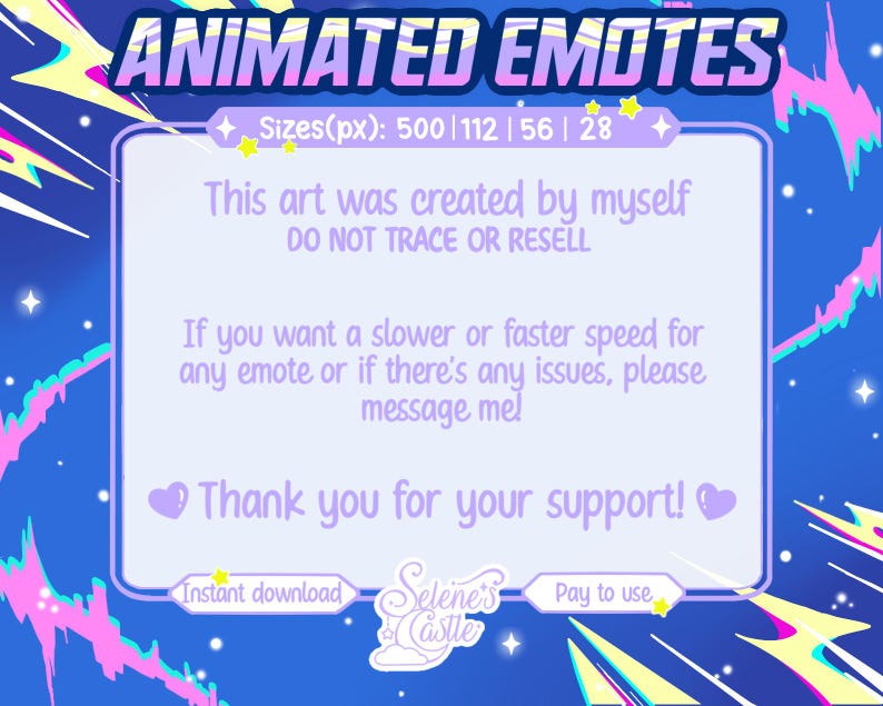 ANIMATED Magik Punkchild Emote Bundle | Magik Heart Emote for Twitch ...