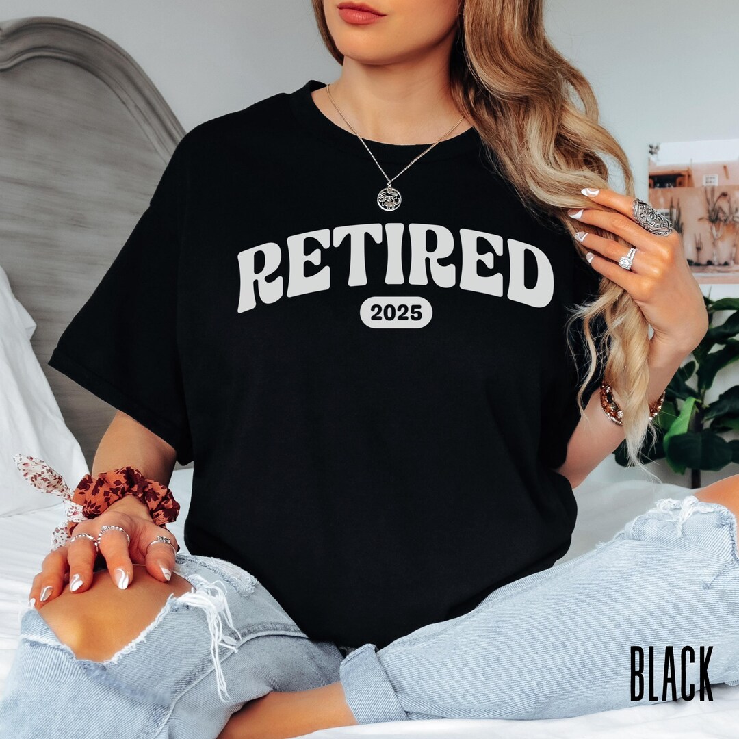 Personalized Retirement T-shirt Gift, Custom Profession or Date, Funny ...