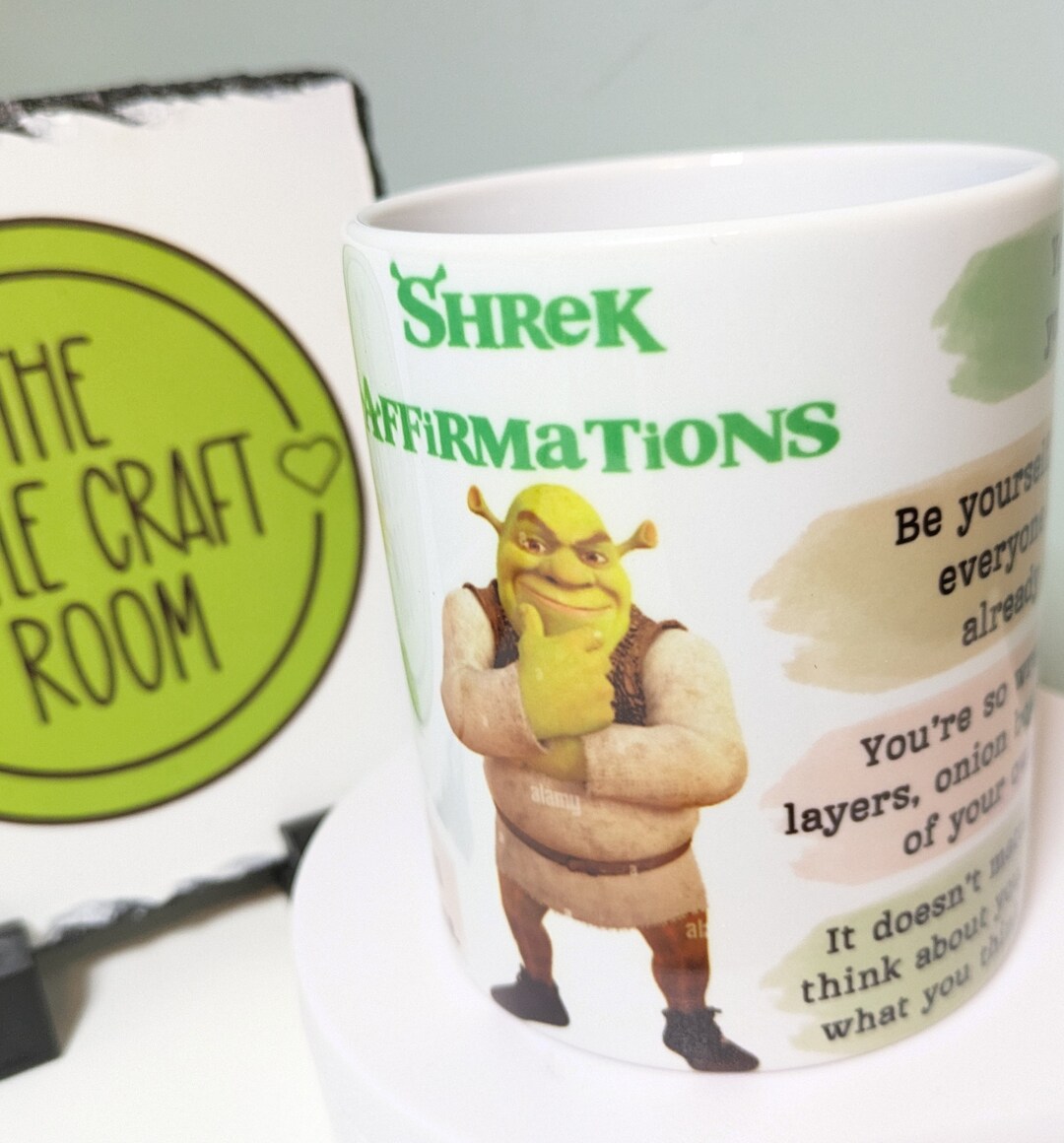 Shrek Mug. Shrek Quotes. Ogre Coffee Mug. Affirmations. Movie Quotes ...