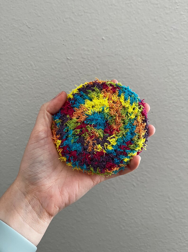 Dish Scrubbie Crochet Pattern PDF - Etsy