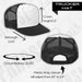 Trucker Hat Specs/size Chart Mockup - Etsy