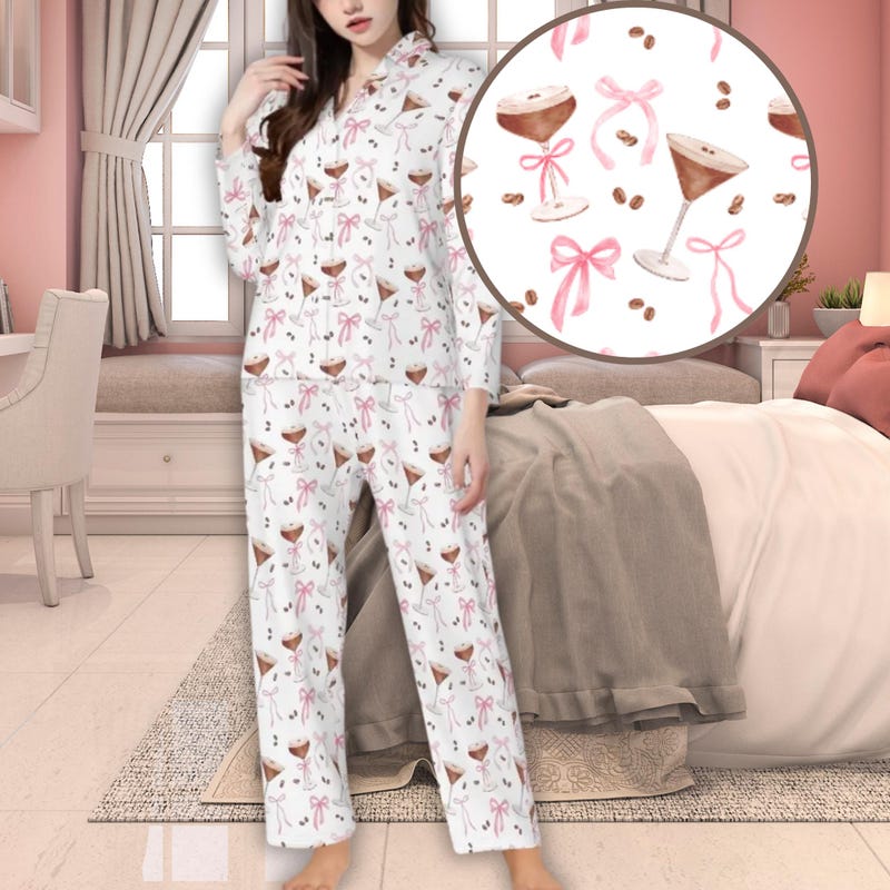 Martini Pajama Sets - Etsy