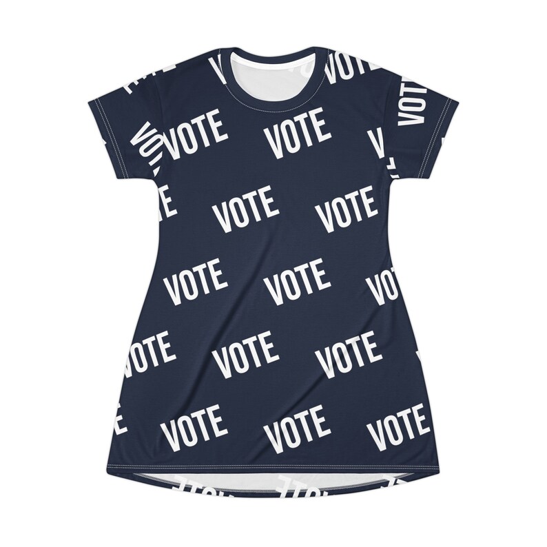 VOTE T-shirt Dress - Presidential Election Outfit - Etsy
