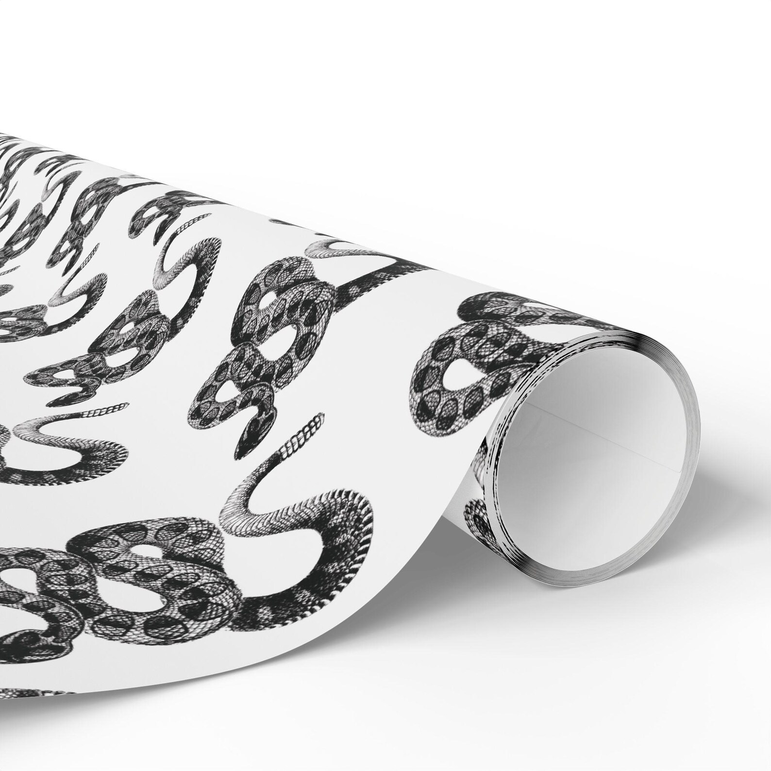 Rattlesnake Wrapping Paper - Arcane Snake Gift Wrap - 3 Sizes - Matte ...