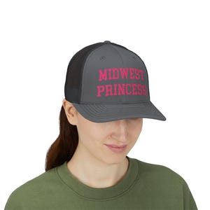 Midwest Princess Embroidered Trucker Cap - Snapback - 5 Colors - Etsy