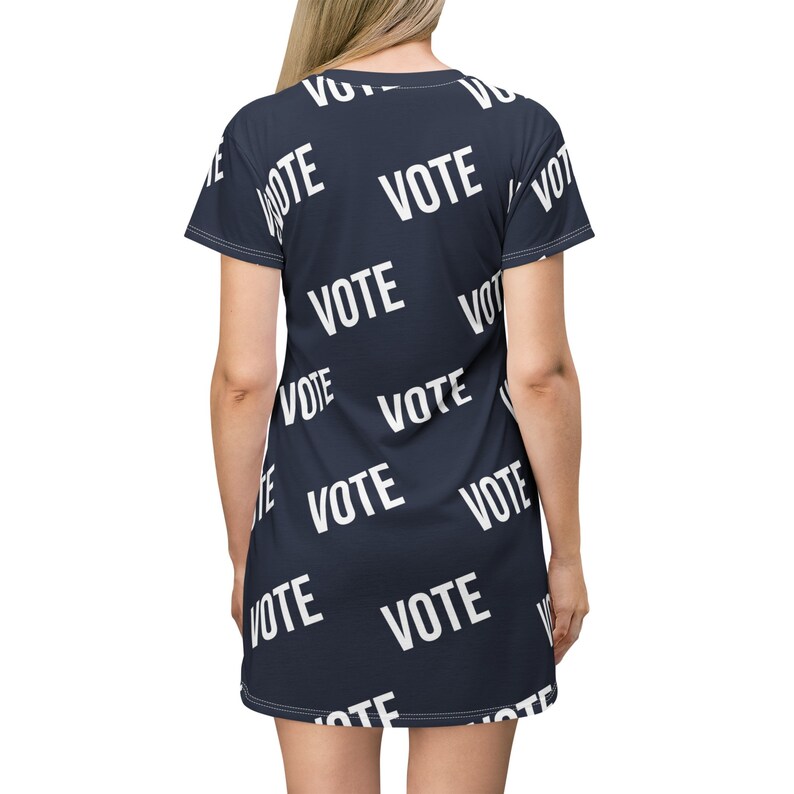 VOTE T-shirt Dress - Presidential Election Outfit - Etsy