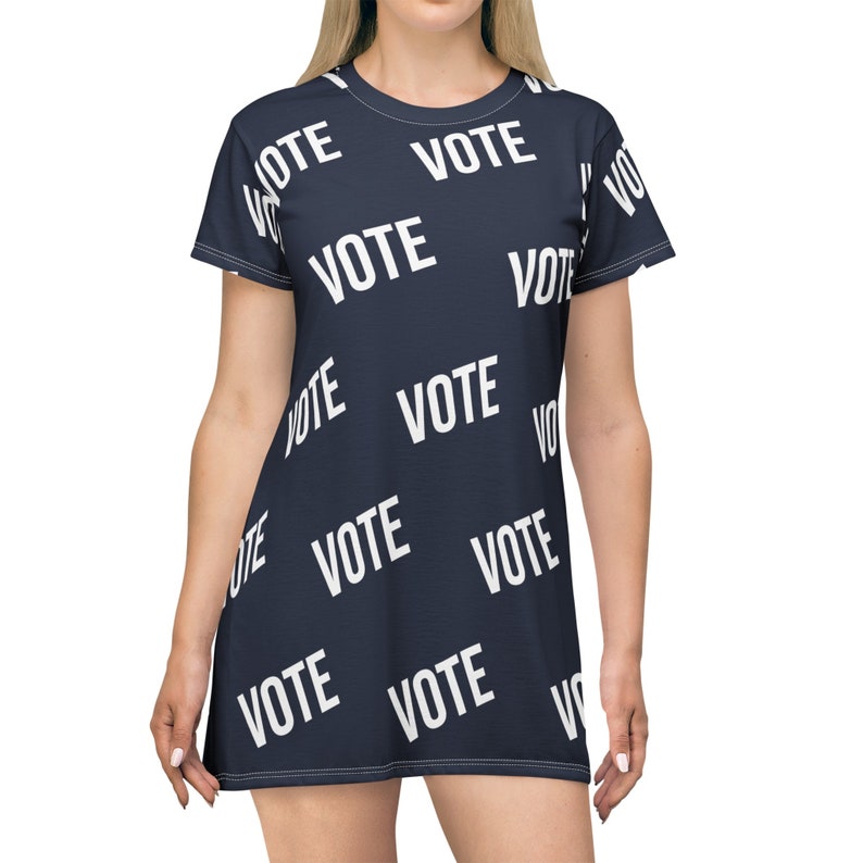 VOTE T-shirt Dress - Presidential Election Outfit - Etsy