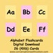 Printable Alphabet Flash Cards, Classroom Decor, Toddlers Preschool ...