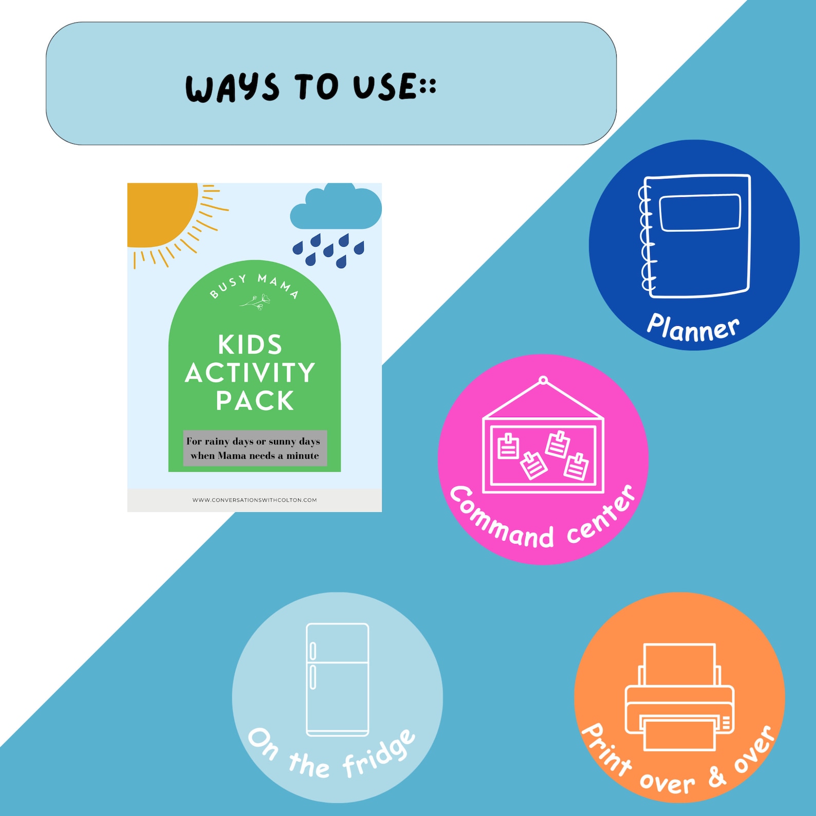 Summer Kids Activities, Summer Camp Activity, Activity Bundle, Summer ...