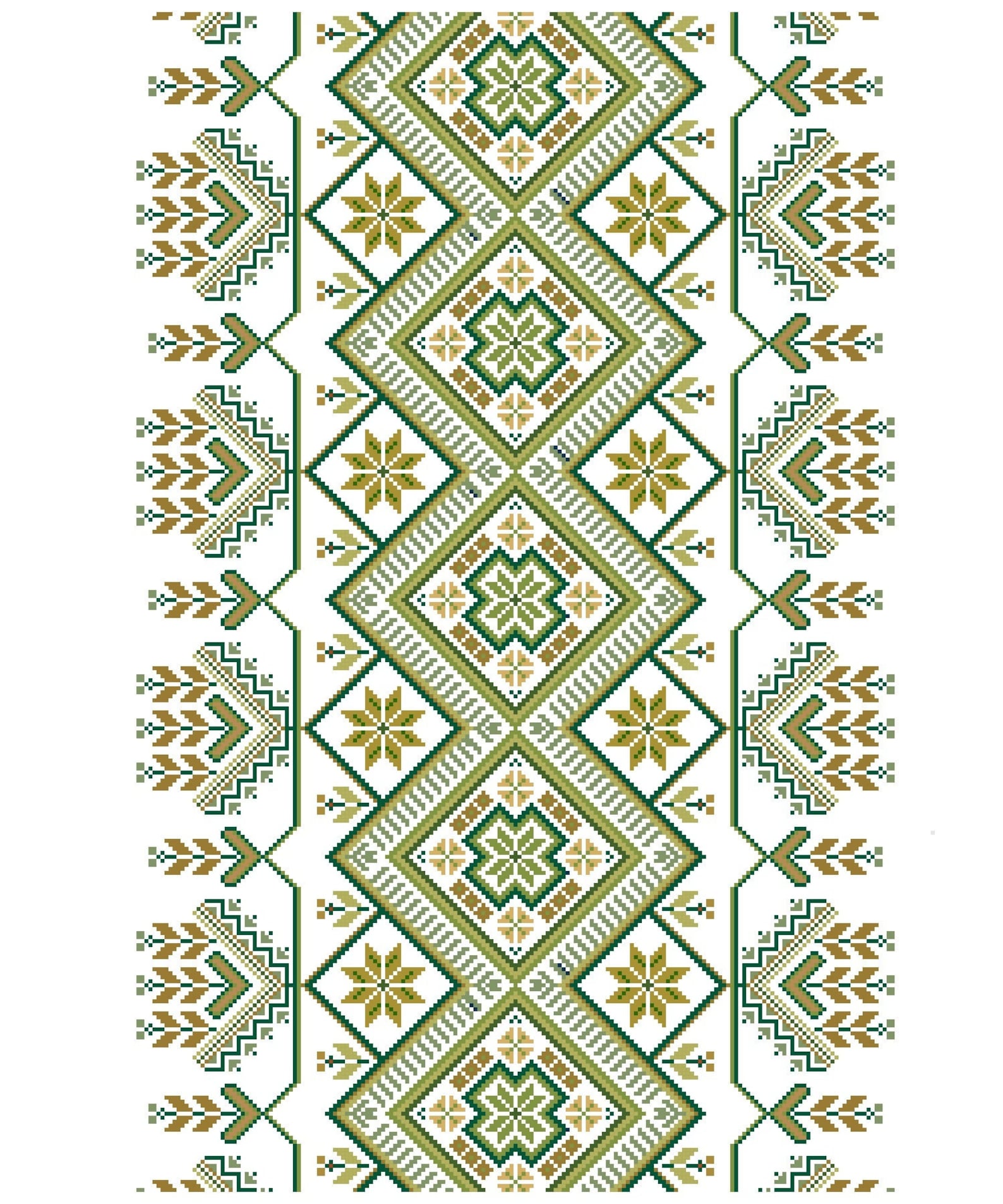 2 Digital Files of Palestinian Tatreez Designs. - Etsy