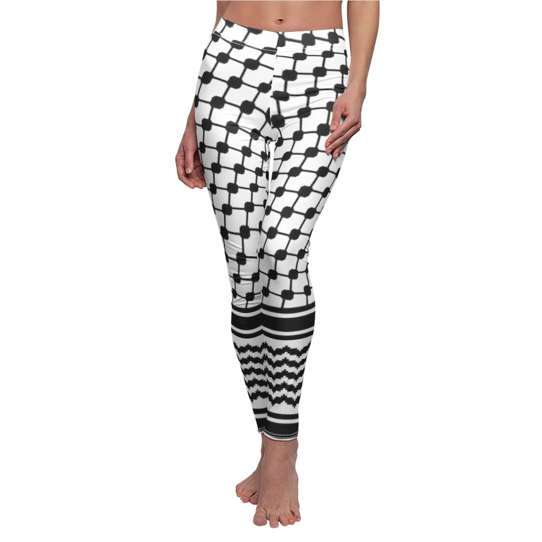 Women's Kufia Pattern Leggings. - Etsy