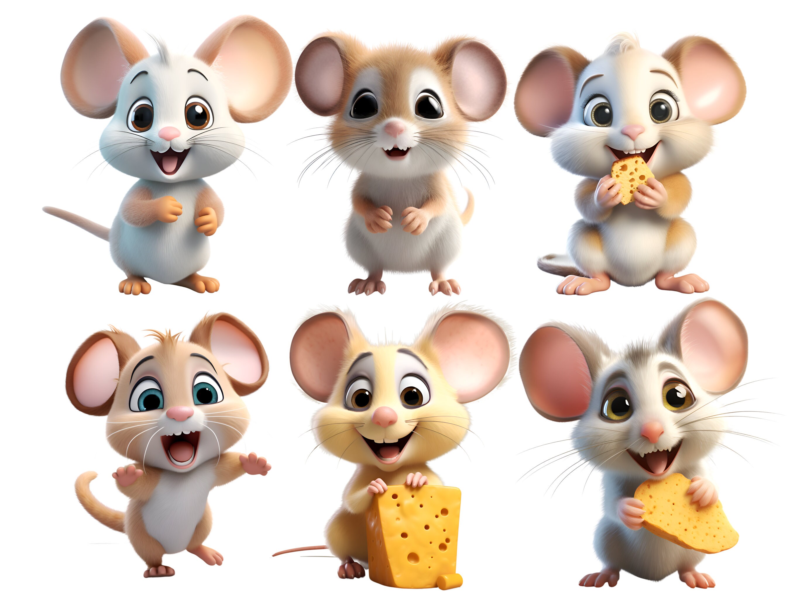 60 Cute Mouse PNG Clipart - Mouse Art - Mouse Pictures - Digital ...