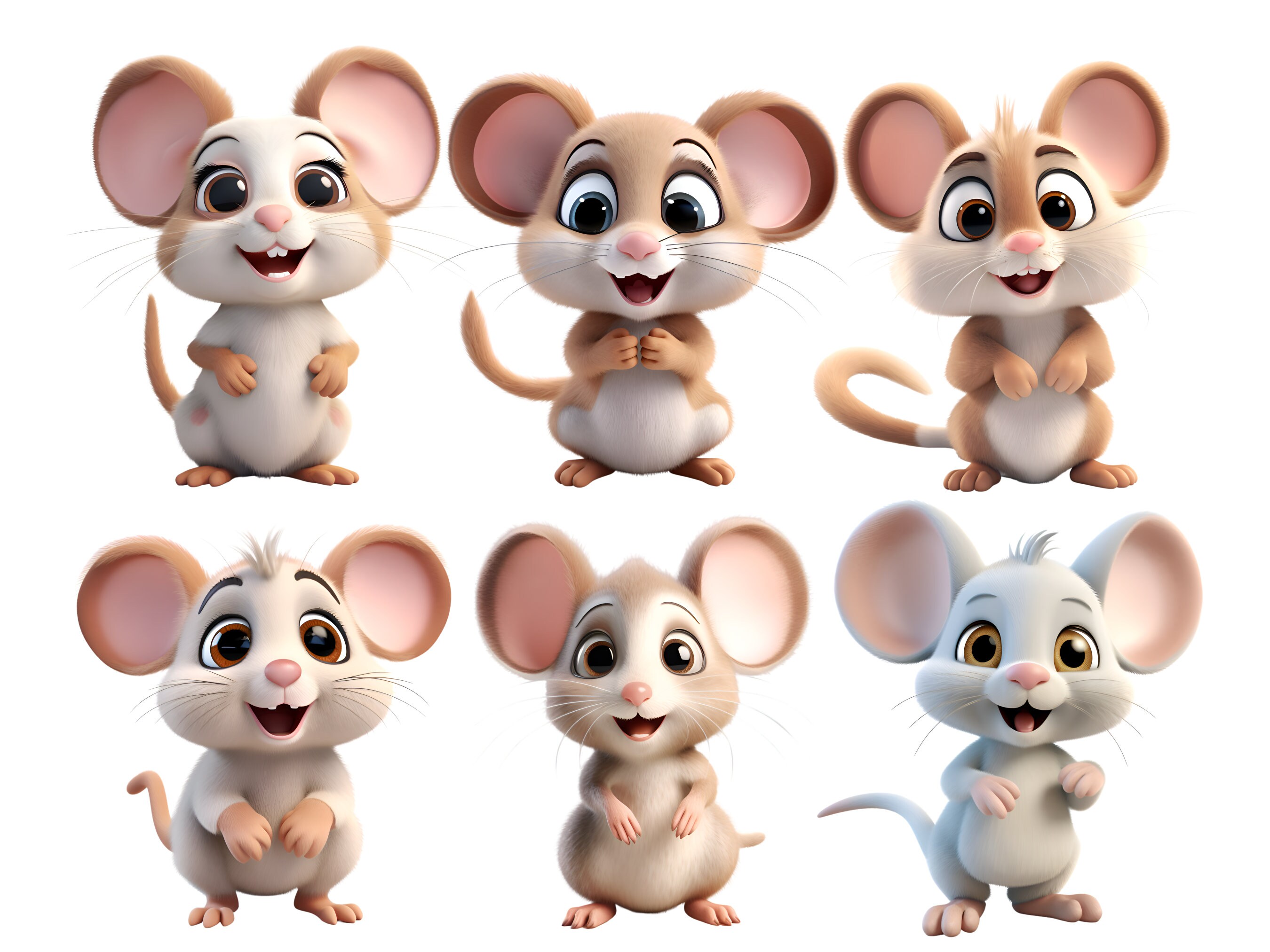 60 Cute Mouse PNG Clipart - Mouse Art - Mouse Pictures - Digital ...