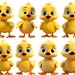 83 Cute Duck Duckling PNG Clipart - Ducklings Art Print - Yellow Duck ...