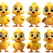 83 Cute Duck Duckling PNG Clipart - Ducklings Art Print - Yellow Duck ...