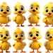 83 Cute Duck Duckling PNG Clipart - Ducklings Art Print - Yellow Duck ...