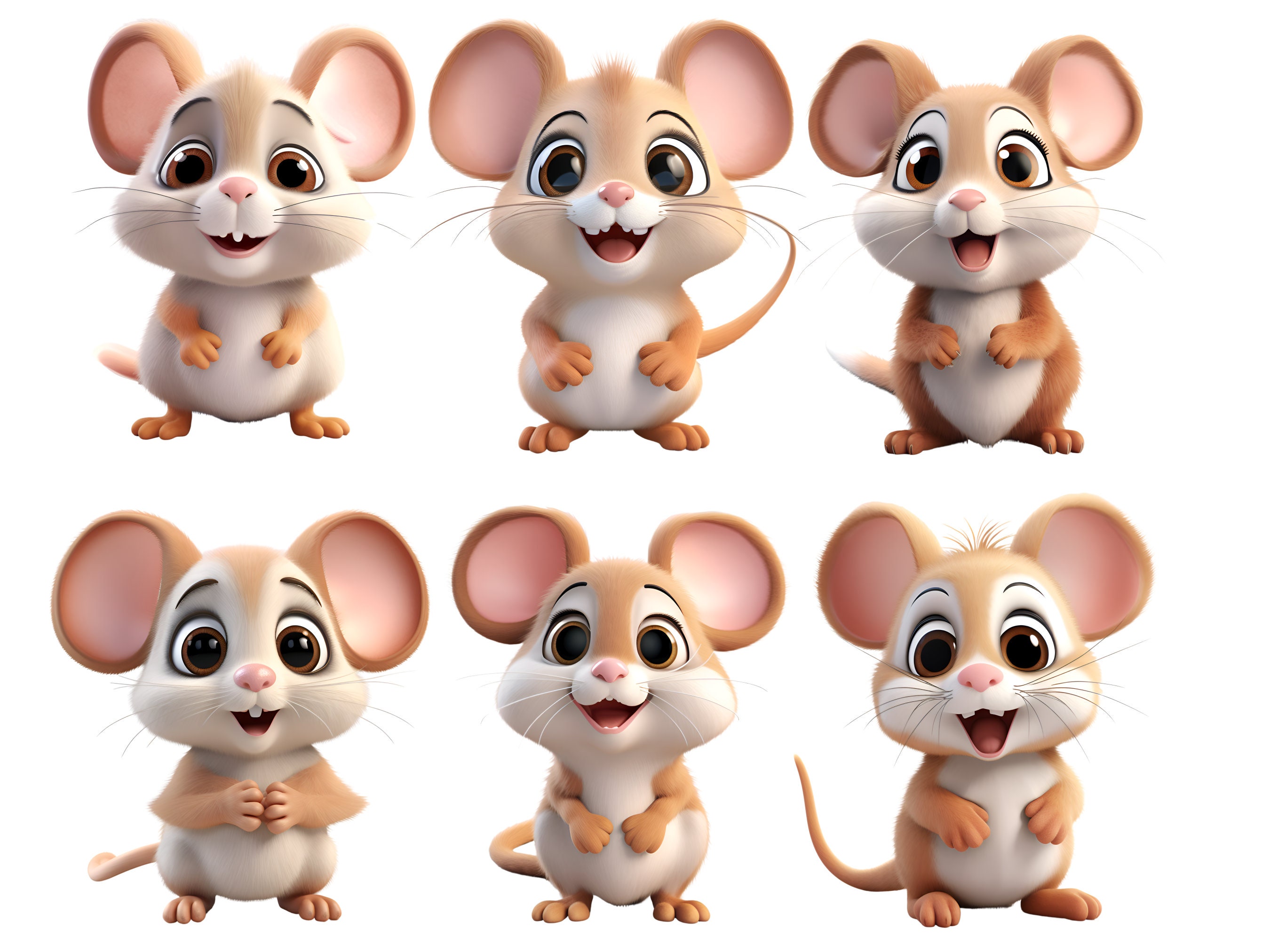60 Cute Mouse PNG Clipart - Mouse Art - Mouse Pictures - Digital ...